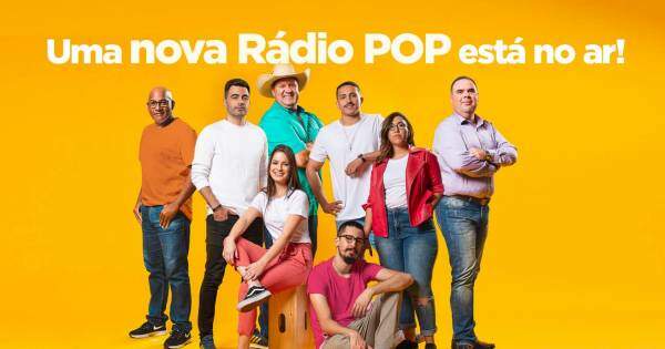 Nova programação da Rádio POP está sensacional!