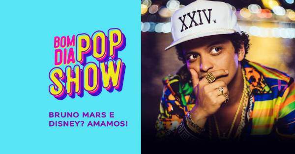 Bruno Mars vai produzir e estrelar novo musical da Disney