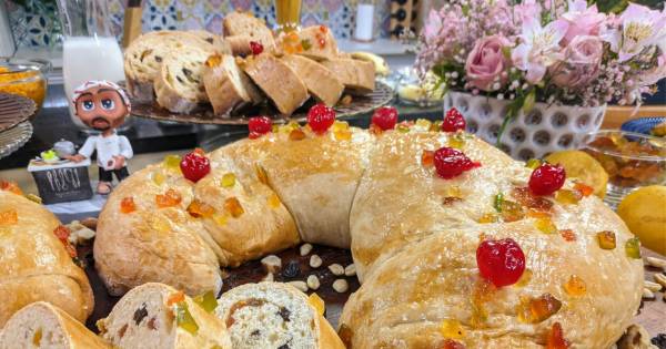 Rosca de frutas - Sabores do Brasil