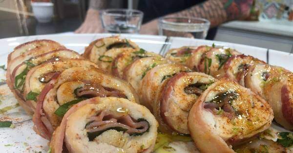 Enrolado de frango – Santa Receita