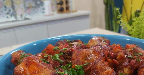 Receita de Frango Ensopado