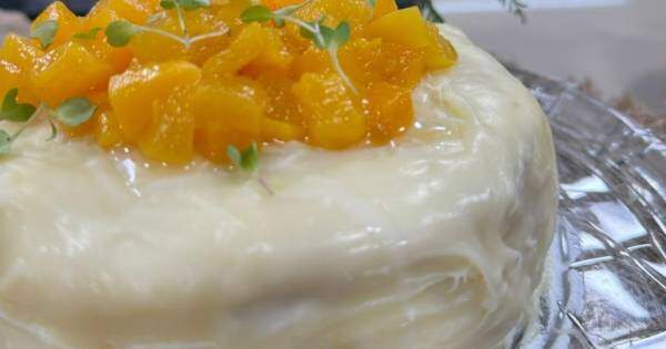 Bolo de Pêssego - Santa Receita