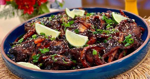 Frango Laqueado - Santa Receita