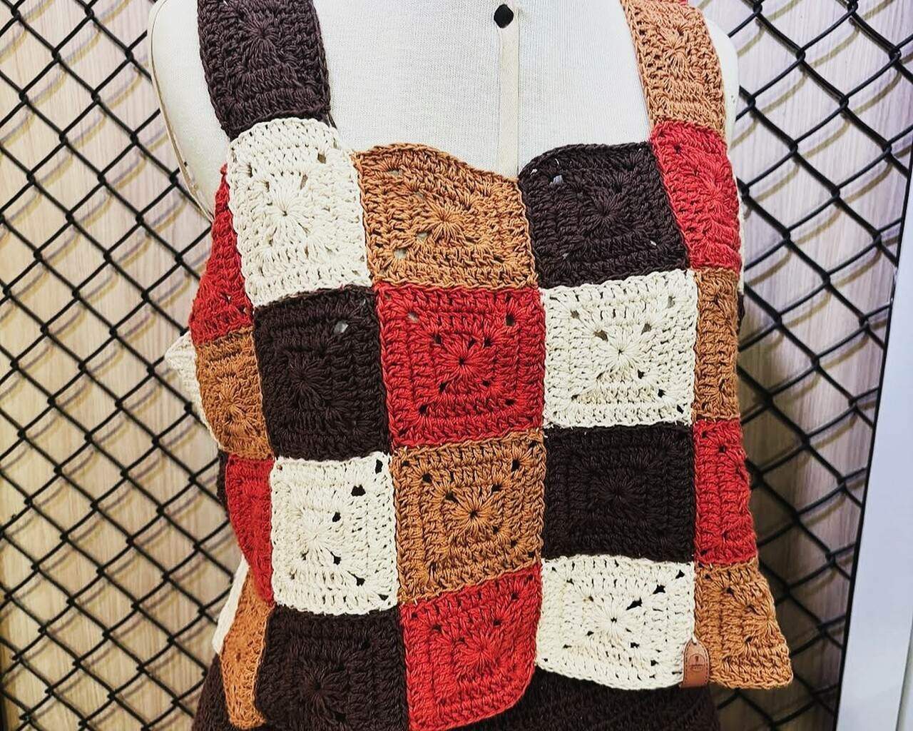 Regata de Square em Crochê – Faça Você Mesmo