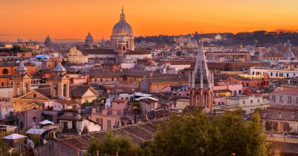 As torres históricas de Roma e o desabamento da Torre dei Conti