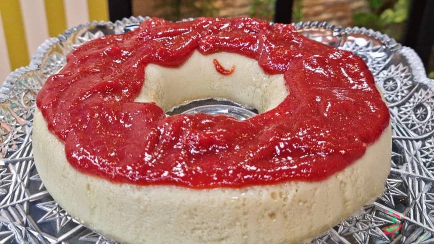 Pudim de Gorgonzola com Goiabada Cremosa - Sabor de Vida