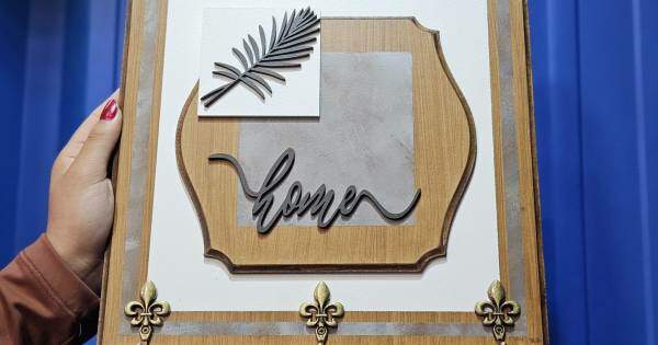 Porta-chaves em MDF - Faça Você Mesmo